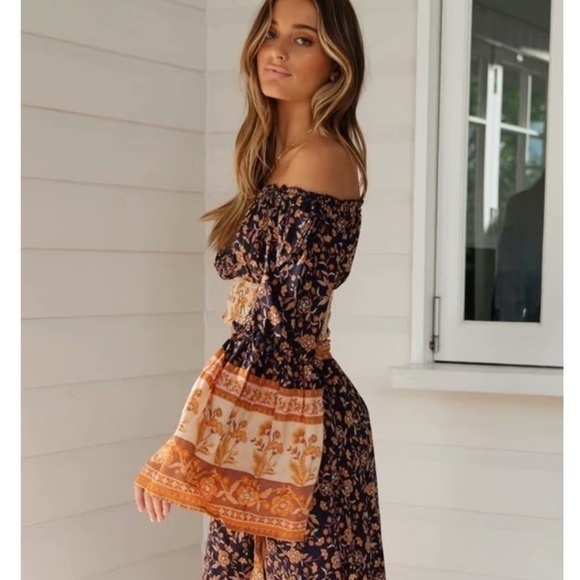 Haute Ellie | Tops | Tabitha Bell Sleeve Boho Crop Top | Poshmark